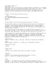 Chapter Rmd Title Meta Chapter Title Factors Description Data Often Falls Into A