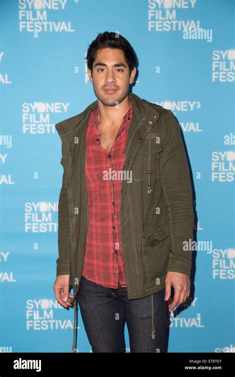 Sydney Australia 12 June 2015 Pictured Actor Tai Hara Home And Away