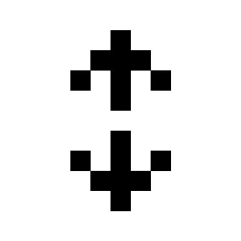 Arrows Vertical Vector SVG Icon SVG Repo