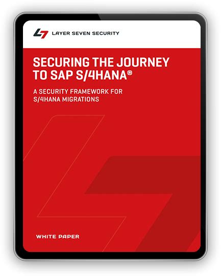 Securing The Journey To SAP S 4HANA