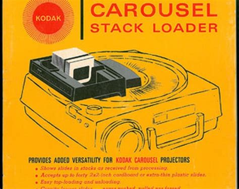 Kodak 35mm Slide Projector Stack Loader Original Box Etsy