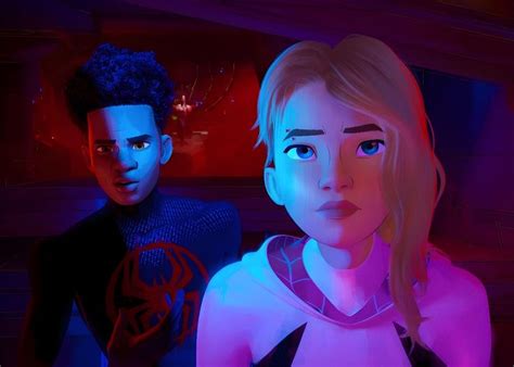 Miles And Gwen Örümcek Adam Örümcek Ayı