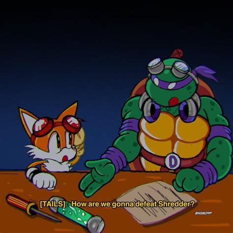 Sonic X Tmnt Art By Xgsoap On Twitter Rtmnt