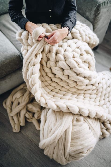 Decke Stricken Ohne Nadeln Artofit