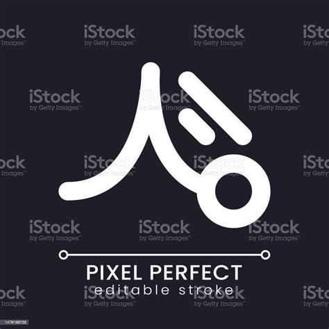 Animation Pixel Perfect White Linear Ui Icon For Dark Theme Stock Illustration Download Image