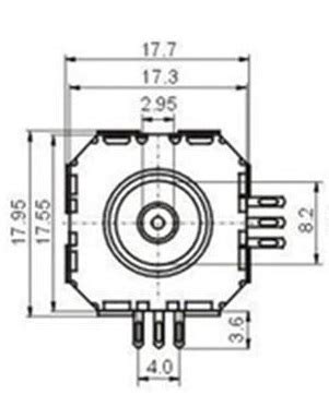 Mini Axis Analog Thumbstick Buy In Australia ADA Adafruit Core Electronics