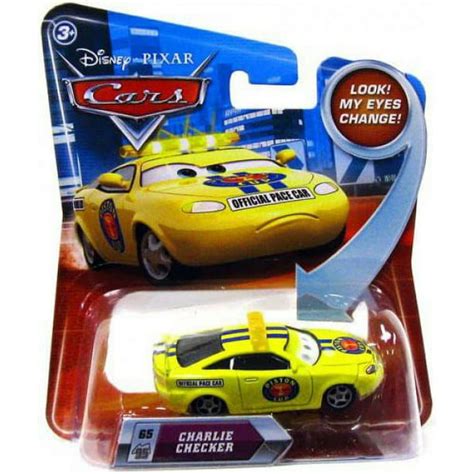 Disney Cars Lenticular Eyes Series 2 Charlie Checker Diecast Car Walmart Business Supplies