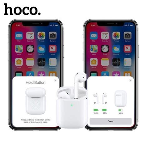 Buy Hoco EW02 Plus True wireless BT Earbuds - White | توصيل Taw9eel.com