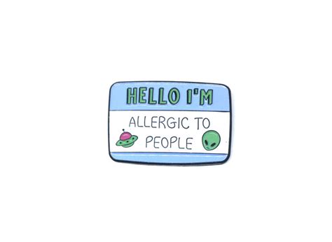 Funny Enamel Pin Finox