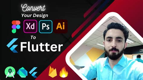 be flutter developer convert figma r xd file to flutter app by