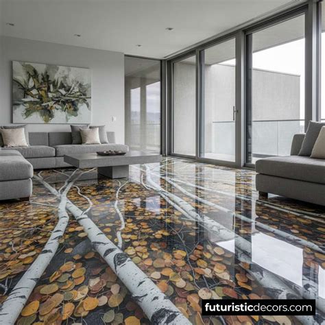 Aspen Tree Epoxy Floors The Perfect Blend Of Art Nature And Design