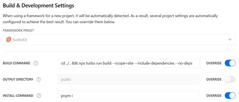github oneezy monorepo turborepo sveltekit pnpm tailwind