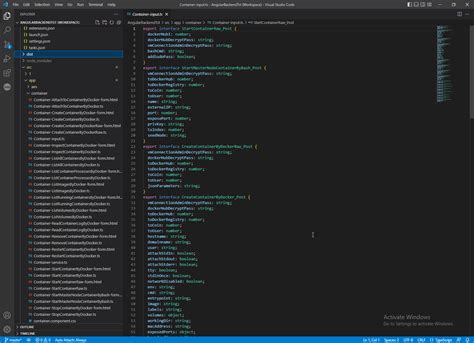 viacheslav eremin scaffolding angular clent from swagger json