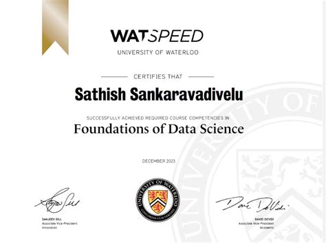 Sathish Shankar On Linkedin Completed Part 1 Of 4 Courses Learnt A Lot