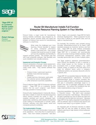 Sage ERP X3 Success Story PDF