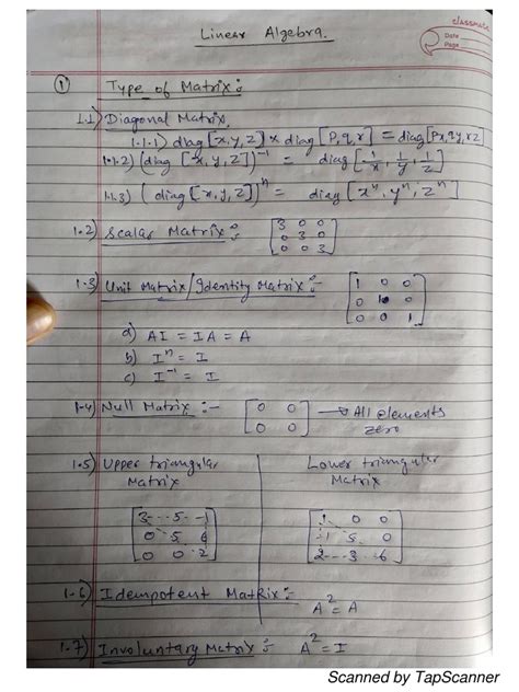 linear algebra pdf