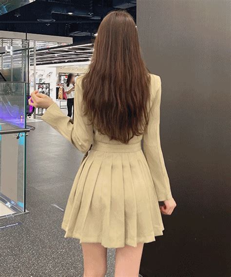 [🔥당일출고 가을신상]허리잘록 트렌치 원피스 바바리 숏코트 미니원피스 가을원피스 베이지 카라 숏 끈 스트랩원피스 고퀄리티 플리츠원피스 여리핏 데이트 데일리 하객룩 여행