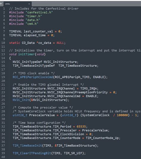 基于stm32f4的canopen移植教程（超级详细） cfanz编程社区