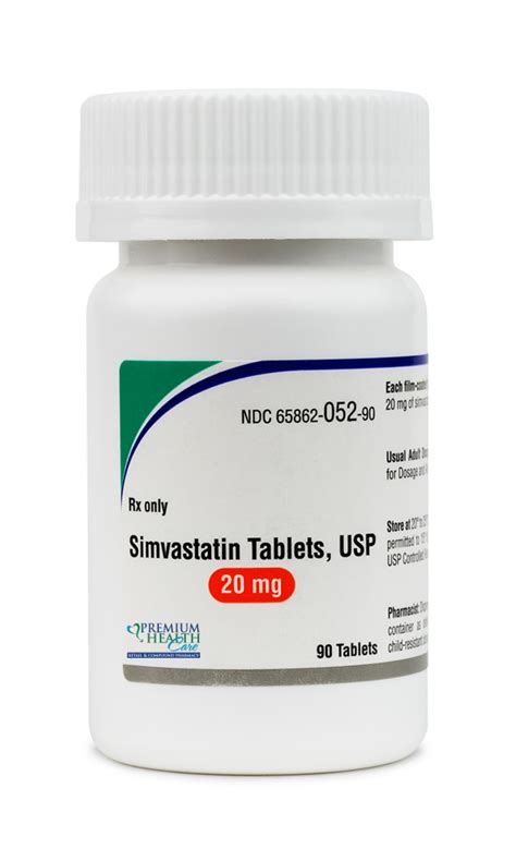 Simvastatin Tablets Premium Health Care Pharmacy