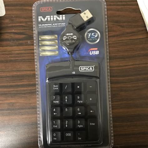 spica mini numeric keypad computers and tech parts and accessories