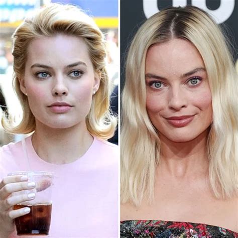 Margot Robbie Before After International Plus
