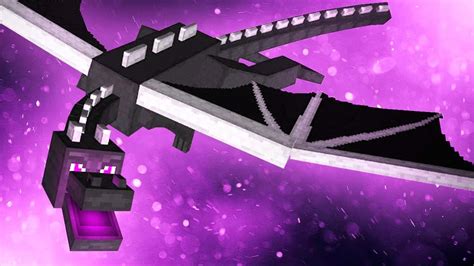 Minecraft Wallpaper Enderdragon And Enderman