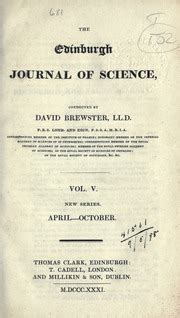 The Edinburgh Journal Of Science V 1 10 July 1824 Apr 1829 New Ser