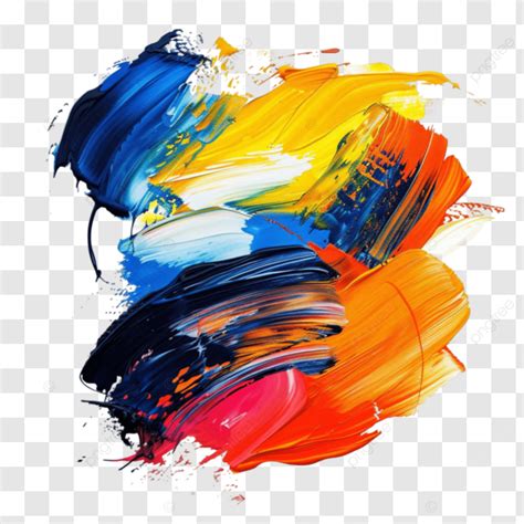 역동적인 추상 예술을 창조하는 생생한 오일 페인트 굵은 선 역동적인 추상 미술 대담한 유성 페인트 스트로크 역동적인 예술적 표현 Png 일러스트 및 이미지 에 대한