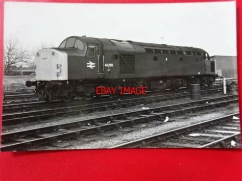 Photo Br Class 40 Loco No 40058 At Warrington £165 Picclick Uk