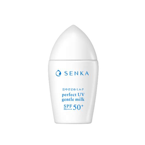 Senka Perfect Uv Gentle Milk Waterproof Sunscreen Ocean Safe Spf50 Night Market Ph