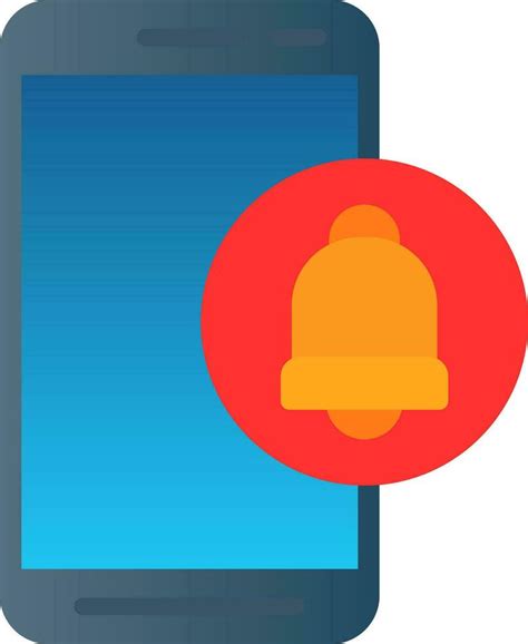 Mobile Alert Vector Icon Design 26102110 Vector Art At Vecteezy