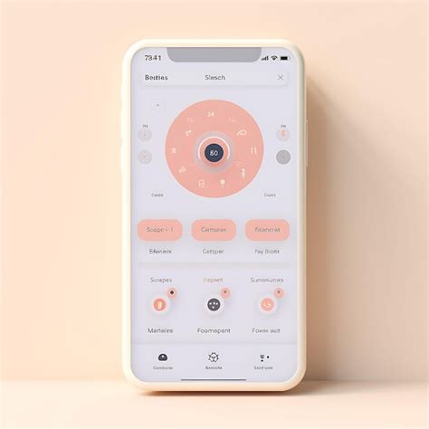 Premium Photo Mobile App Layout Design Of Womens Health And Fertility