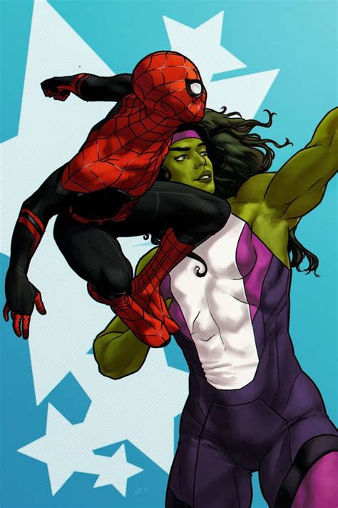 Spider Man And She Hulk Fastball Special Hulk Shehulk Comic Art