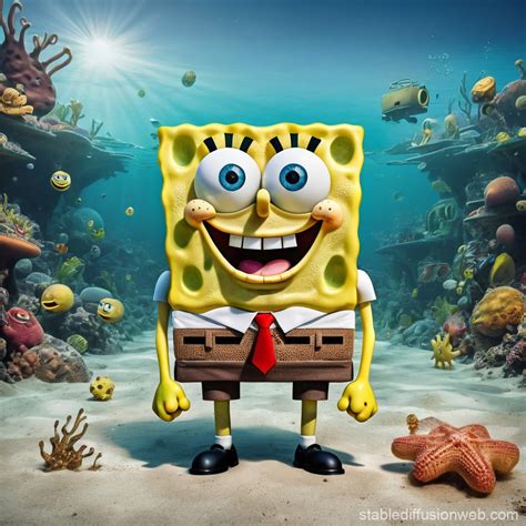 Realistic Spongebob Prompts Stable Diffusion Online Realistic Spongebob Prompts Stable Diffusion Online