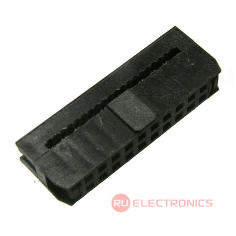 Разъём IDC RUICHI IDC2-20F, 2.00 мм, 20 контактов. RUICHI арт: 58002 ...