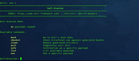 Create Backdoors With Veil Evasion August 7 2025
