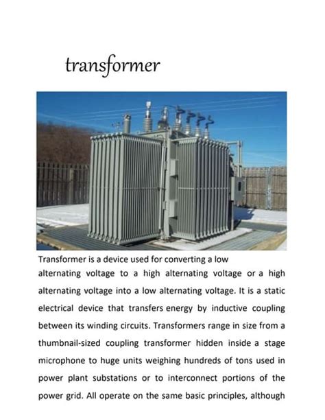 Step Down Transformer Physics Project Class 12 Cbse Final Pdf Technology And Computing
