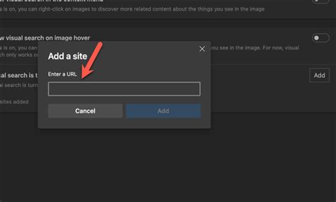 How To Disable Visual Image Search In Microsoft Edge