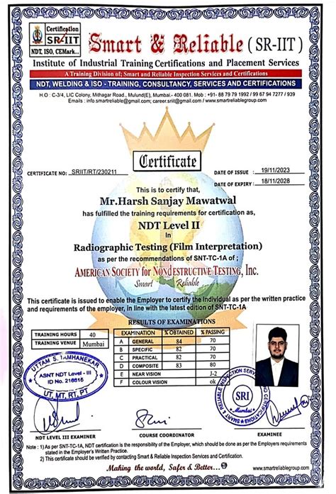harsh mawatwal on linkedin ndt certificationachieved