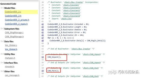 Simulink Can Packunpack模块的代码生成 知乎
