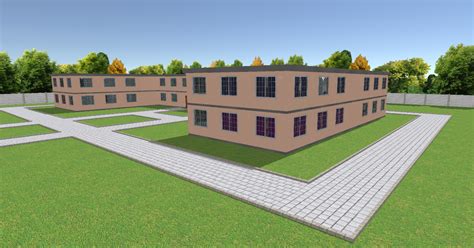 School Package 3d Urban Unity Asset Store