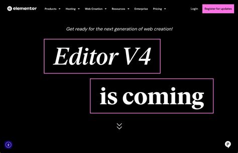 elementor releases alpha of editor v4 its biggest overhaul in eight