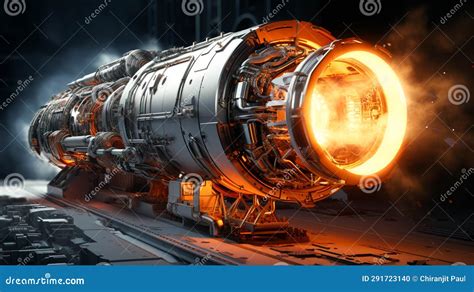 A Space Rocket Engine Making Process View Stock Photo Image Of Tower Engine