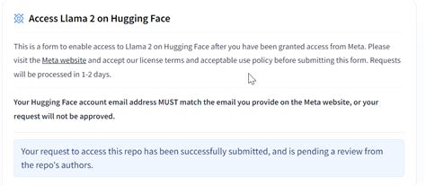 llama 2 access is not granted after 7 days models hugging face forums