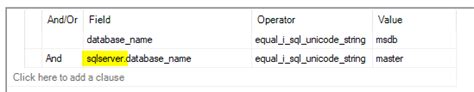 Sql Server How Do I Fully Qualify Event Predicates For Backup