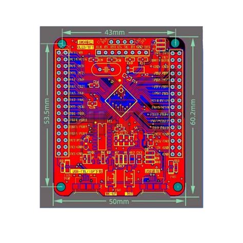 Stm32f103 Development Board 51 Minimum System Board Stm32f103rct6 Minimum System Board Buy