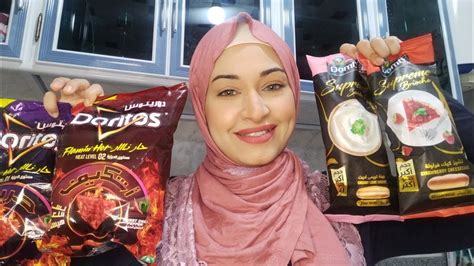 تجربة منتجات مصرية جديدة دومتي ساندويتش سوبريم و دوريتوس حار نار