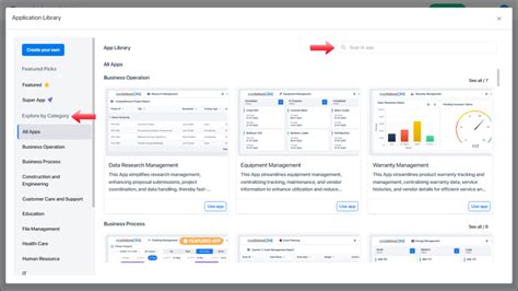Creating An App Using A Pre Existing Template Codeless One
