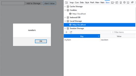 local storage add and retrieve using javascript sourcecodester