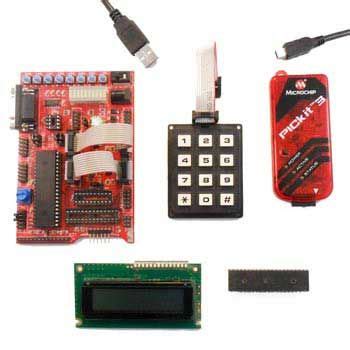 Microchip PIC Programmer And PIC ICSP Range Programmer Usb Training Kit